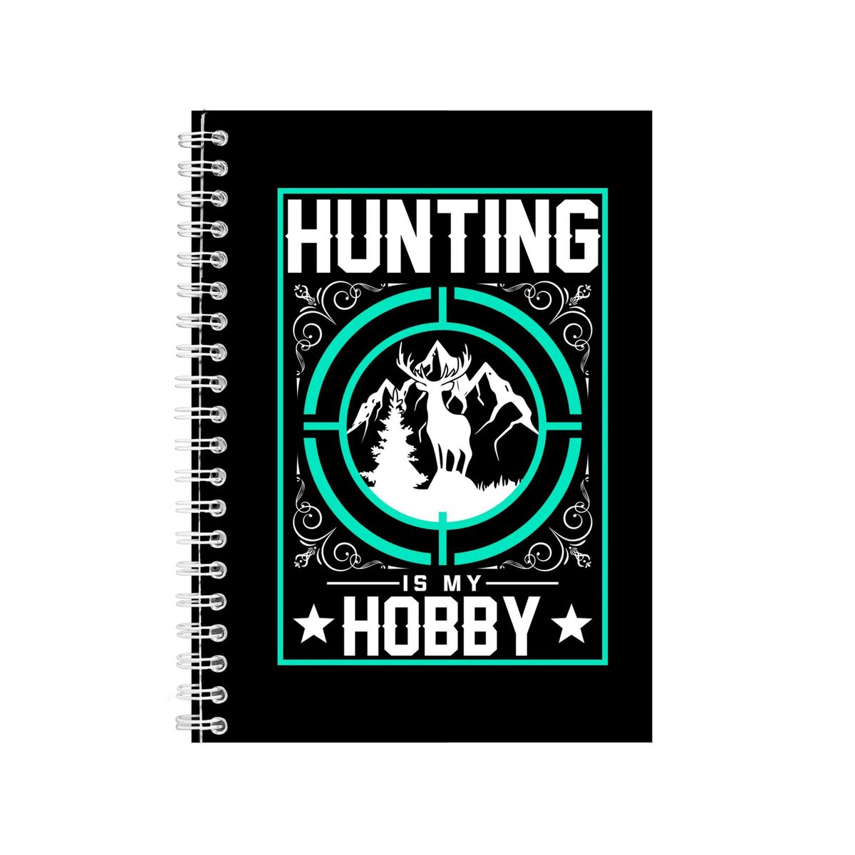 Hunting Is My Hobby Notebook Hunting Gift Idea A5 Notepad 134 | Shop ...