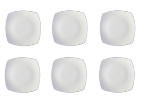 Plate 29x29xm Square Evolution Continental China | Shop Today. Get it ...