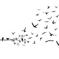 Fantastick - Fly Away Birds 2013 Vinyl Stickers | Buy Online in South ...