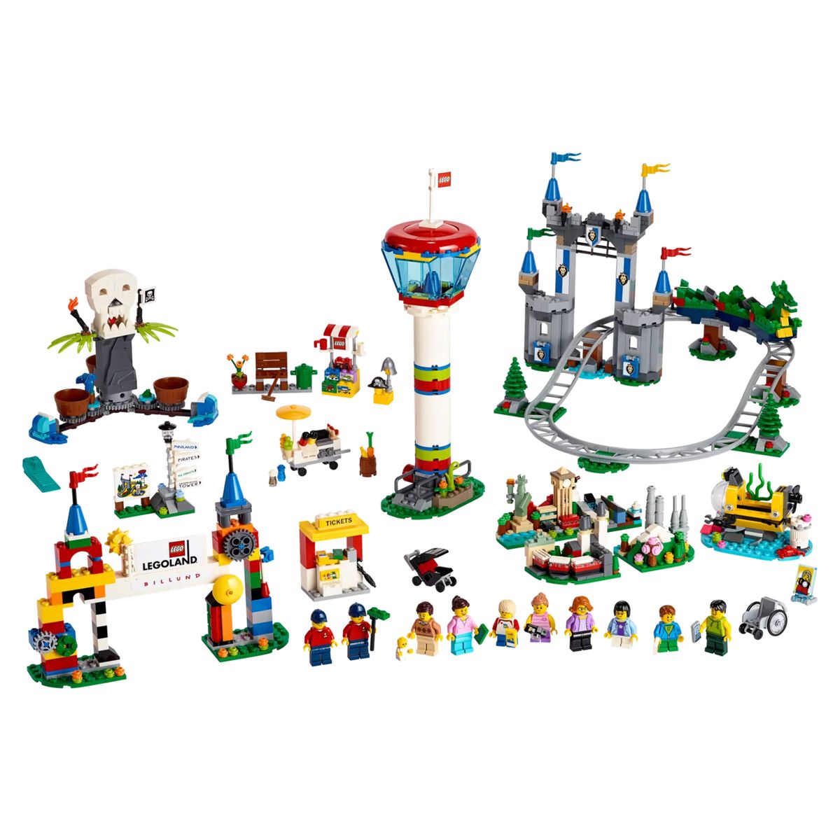 LEGO 40346 LEGOLAND Park Exclusive Kids Building Toy Set (Parallel ...