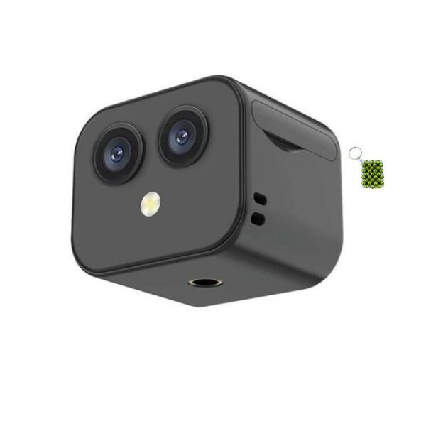 4K Dual Lens WiFi Camera with 2-way Intercom and Surveillance + Key ...
