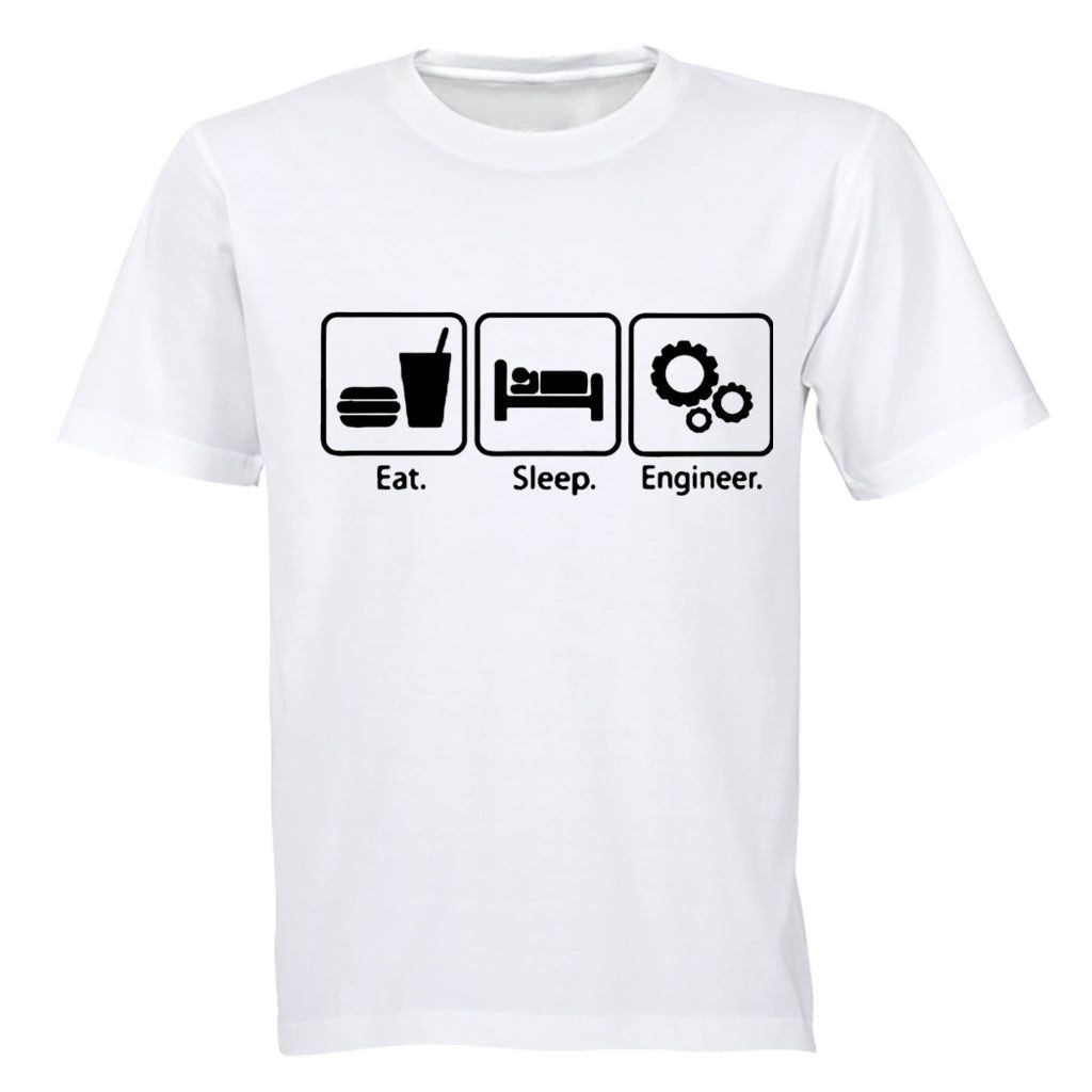 Eat. Sleep. Engineer - Adults - T-Shirt | Shop Today. Get it Tomorrow ...
