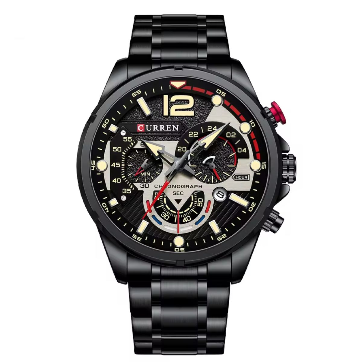 Curren - Men's Warhammer Chronograph Analogue Wrist Watch Military ...