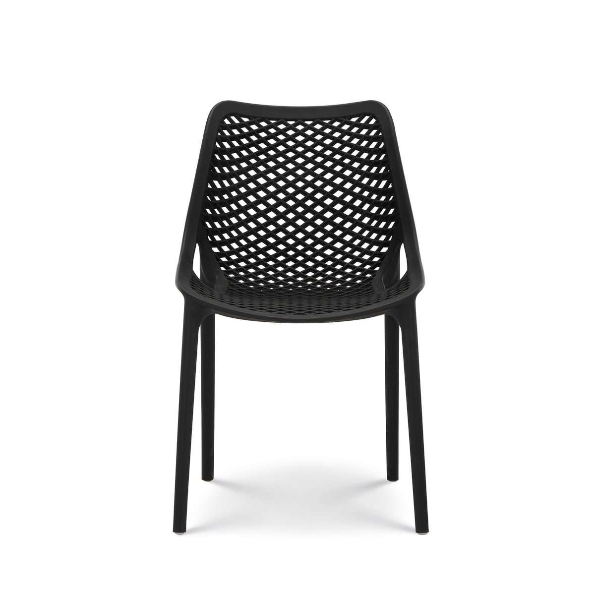 Premium Patio Chair Black Plastic Shop Today Get It Tomorrow