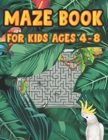 Maze Book For Kids Ages 4-8: Extra Tricky Maze Game Beginner Levels ...