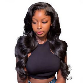 Brazilian Hair Body Wave-Full Lace Front Wig Glueless 22 Inch ...