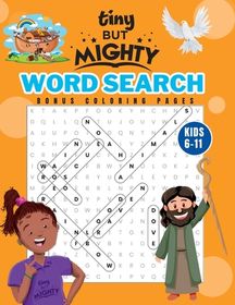 Tiny But Mighty Bible Activity Book For Kids: 100+ Christian Word ...