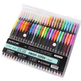 48 Color Gel Pens, 4 Types Marker Kids Drawing Colored Pens Set | Shop ...
