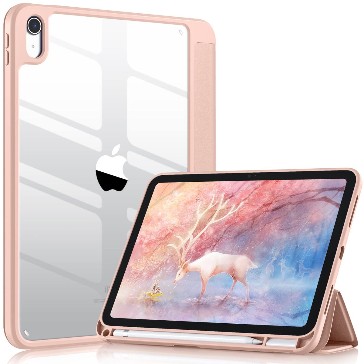 Pink Smart Case - Compatible With iPad (A16) 11th Generation 11-Inch ...