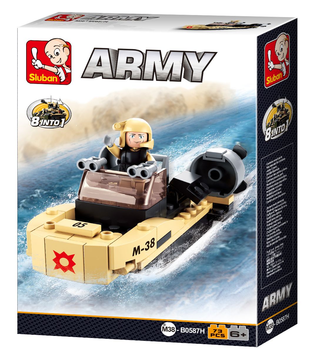 Sluban Army Assault Boat - 73 Piece | Shop Today. Get it Tomorrow ...