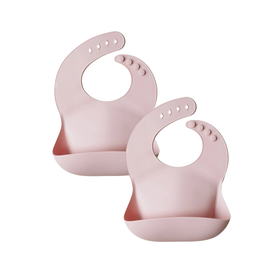 Silicone Baby Bucket Bib Set of 2 - Pink | Shop Today. Get it Tomorrow ...