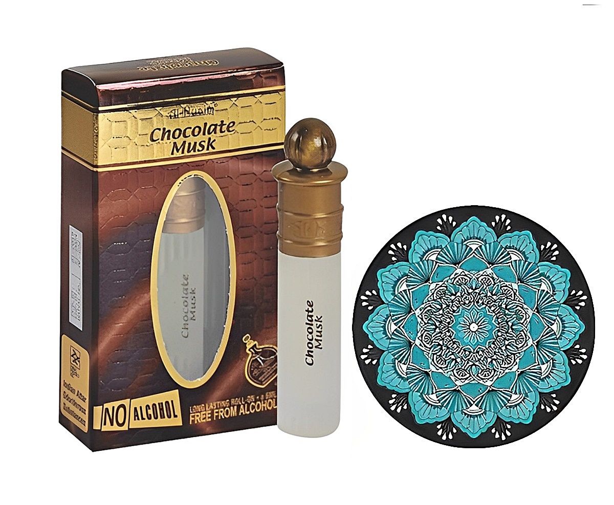 Al Nuaim Chocolate Musk Unisex Attar Oil Roll on Perfume - 6ml | Buy ...