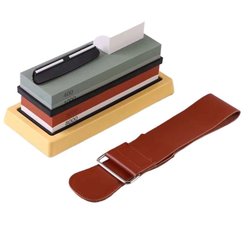 Knife Sharpening Stone Kitchen Knife Sharpener Set - Set of 8 | Shop ...