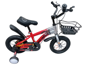 12/14/16'' inch Red and Silver Bicycles 2-5 / 3- 6 / 4 - 8 Yrs for Kids ...