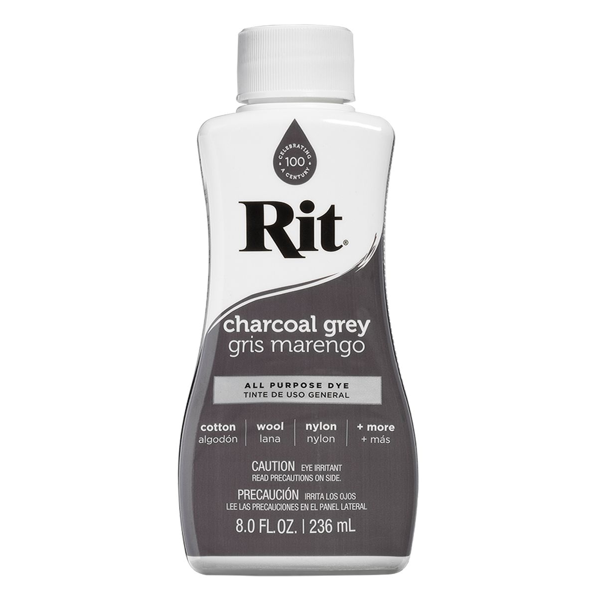 Rit All-Purpose Liquid Dye - Charcoal Grey 236ml | Shop Today. Get it ...