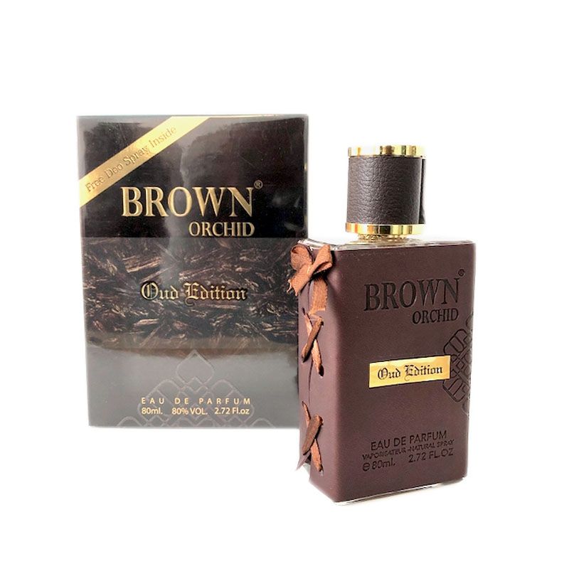 Brown Orchid Eau De Parfum 80ml (Oud Edition) | Shop Today. Get it ...