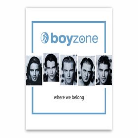 Boyzone Album Cover Poster - A1 | Shop Today. Get it Tomorrow ...