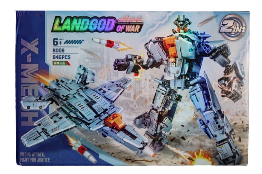 Building Blocks That Turns From a Fighter Jet To A Transformer | Shop ...