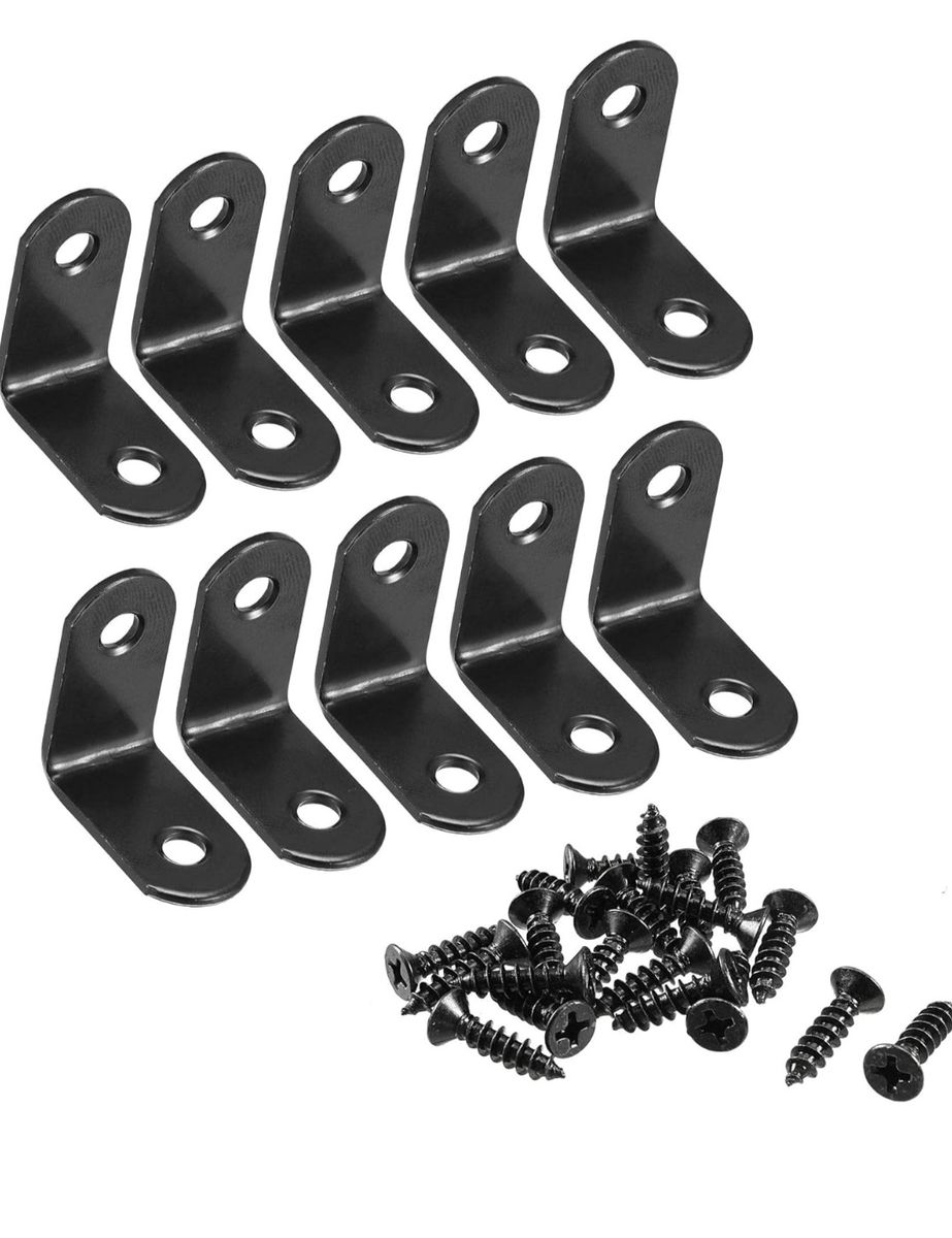 L shaped Stainless Steel Corner Braces with Screws - 10 Pack | Shop ...
