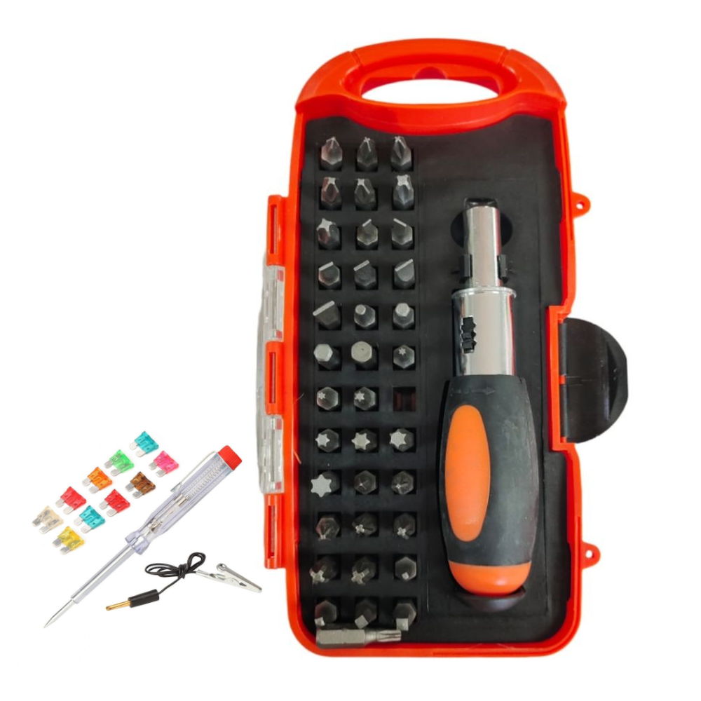 36 Screwdriver Bit Set with Ratchet & extra car fuses | Shop Today. Get it Tomorrow! | takealot.com