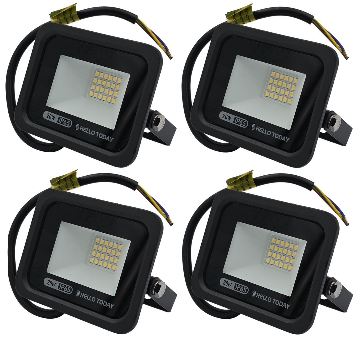 Hello Today LED Flood Light 20W Cool White - 4 Pack | Shop Today. Get ...