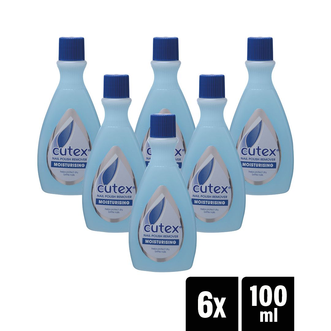 Cutex Nail Polish Remover - Moisturising - 6 x 100ml | Shop Today. Get ...