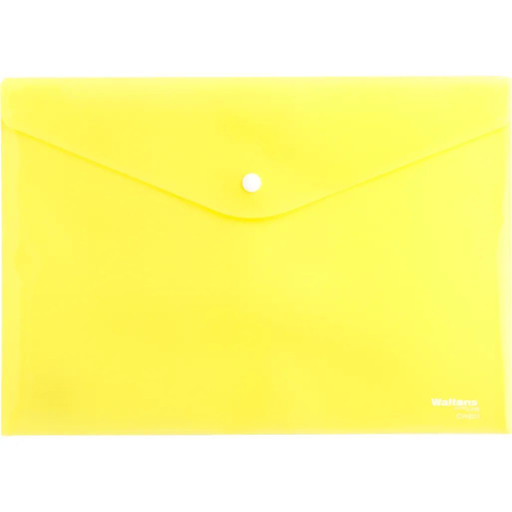 Primeline Carry Folder A4 (Yellow) x 12 | Shop Today. Get it Tomorrow ...