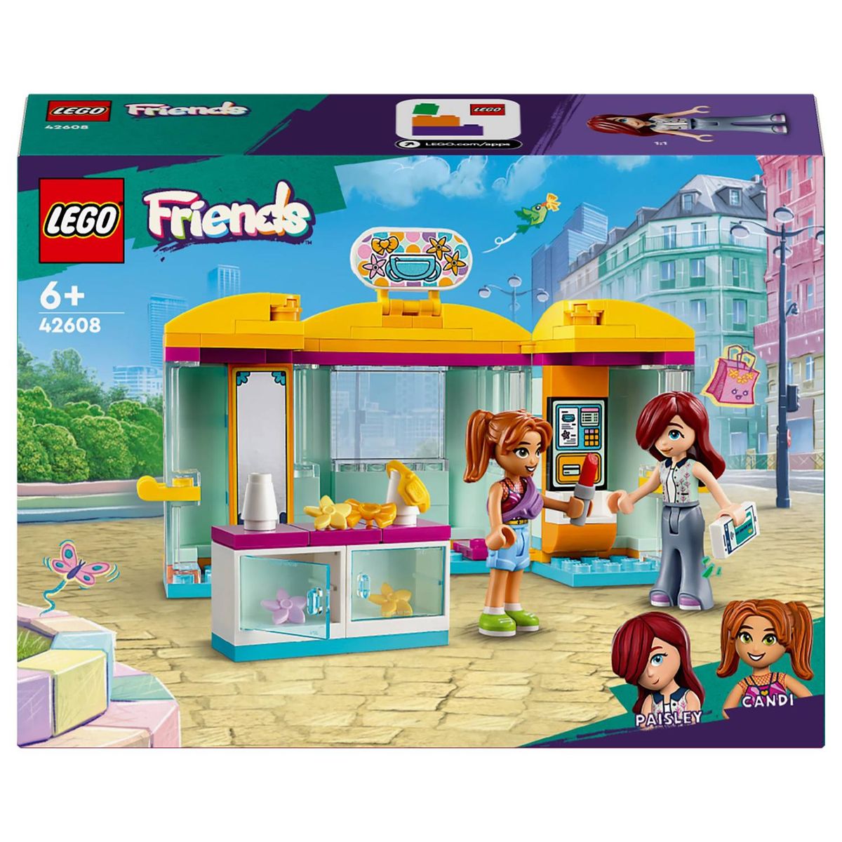 LEGO® Friends Tiny Accessories Shop 42608 Building Toy Set - 129 Pieces ...