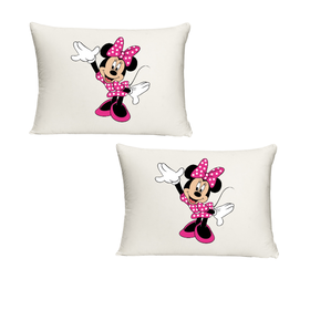 BG - Minnie Mouse Wave Twin Standard Pillow cases | Shop Today. Get it ...