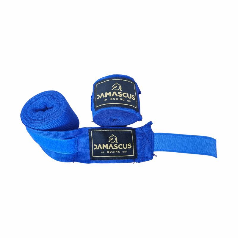 Damascus Boxing Cotton Hand Wraps 4.5m - Blue | Shop Today. Get it ...