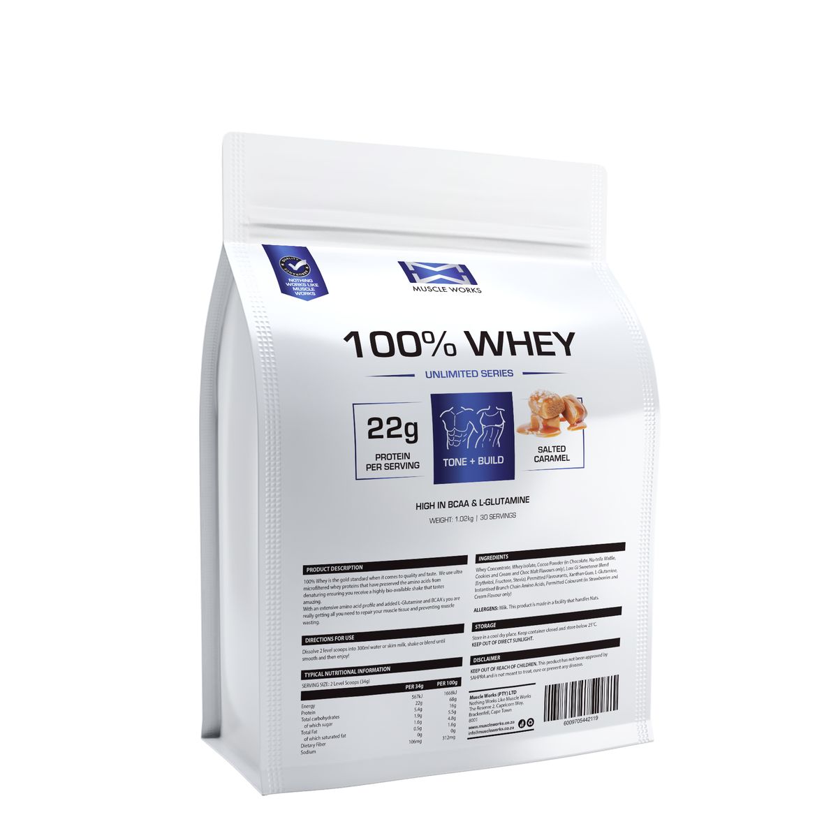 100% Whey Protein 1kg - Salted Caramel | Shop Today. Get it Tomorrow ...