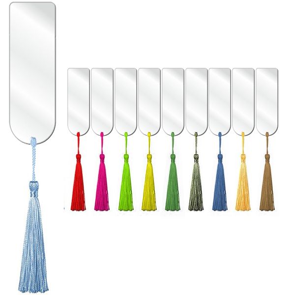 Arch Design Clear Acrylic Bookmark & Tassel Set | Shop Today. Get it ...