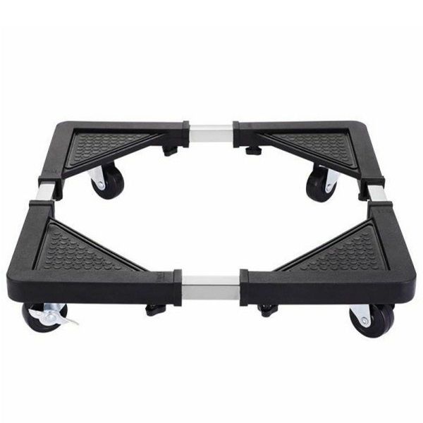 Adjustable Plastic Mobile Base with 4 Locking Wheels | Shop Today. Get ...
