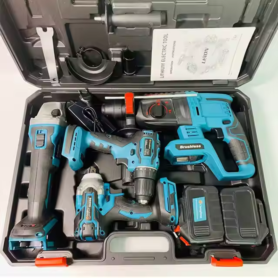 68V Cordless Power Tool Kit with Dual Battery | Shop Today. Get it ...