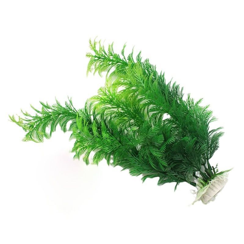 Artificial Water Plants, Fish Tank Landscaping Fake Plants Green Grass ...