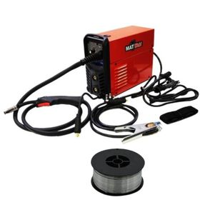 Matweld - Welding Machine Mini MIG - 160Amp with MIG Wire Fluxcore ...