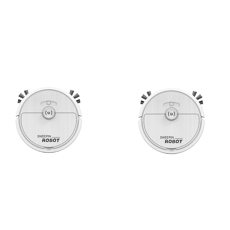 2 Pack-Household robotic vacuum cleaner, wireless rechargeable -1200pa ...