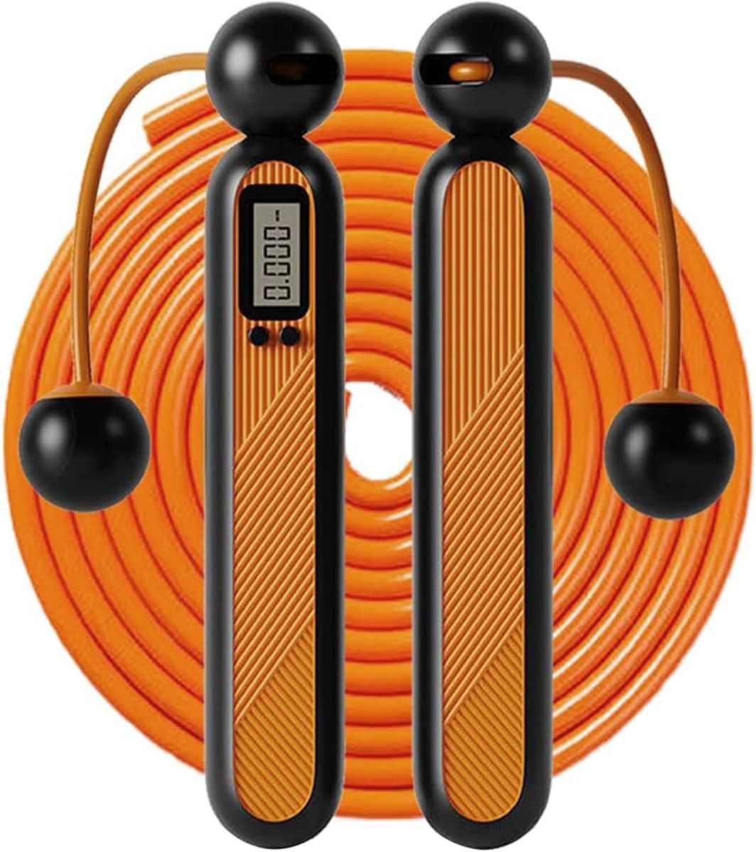 Digital Counter Skipping Rope-Orange | Shop Today. Get it Tomorrow ...