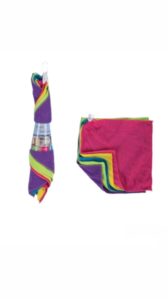 Micro Fiber Cloths - Mixed Colors - Set of 5 | Shop Today. Get it ...