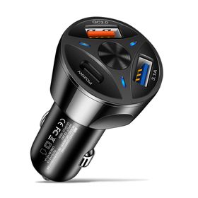 Fast Car Charging Adapter 55Watt With 2 USB + Type C Port-NG-181 | Shop ...