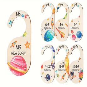 Baby Wardrobe Dividers Clothes Clothing Organizer Space/ Rocket ...