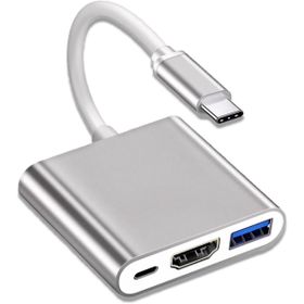 3-in-1 USB-C to HDMI Hubs High-Speed Data Transfer HDMI Adapter | Shop ...