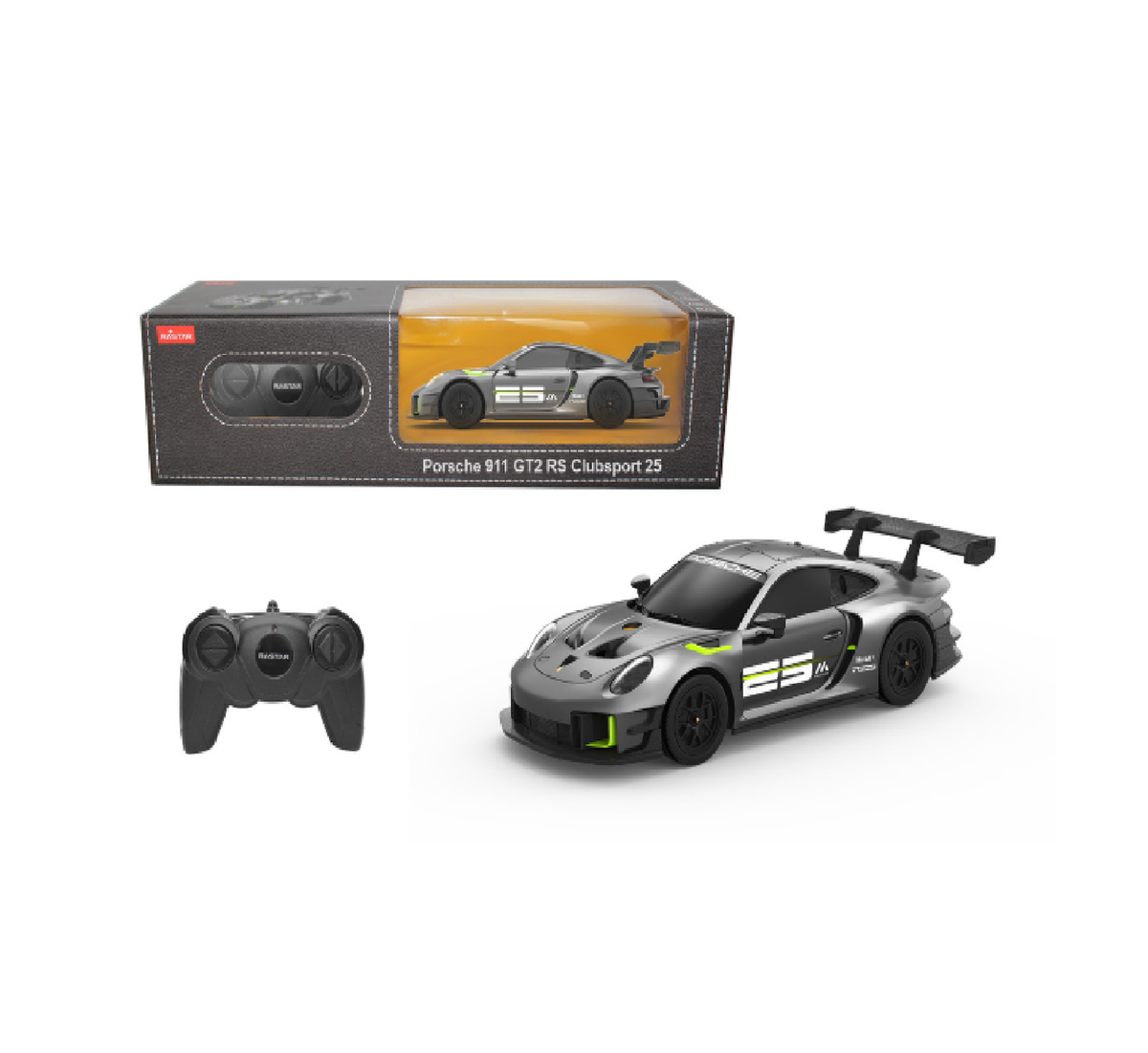 Rastar Remote Control 1:24 Porsche 911 GT2 RS - PT99700 - Grey | Shop ...