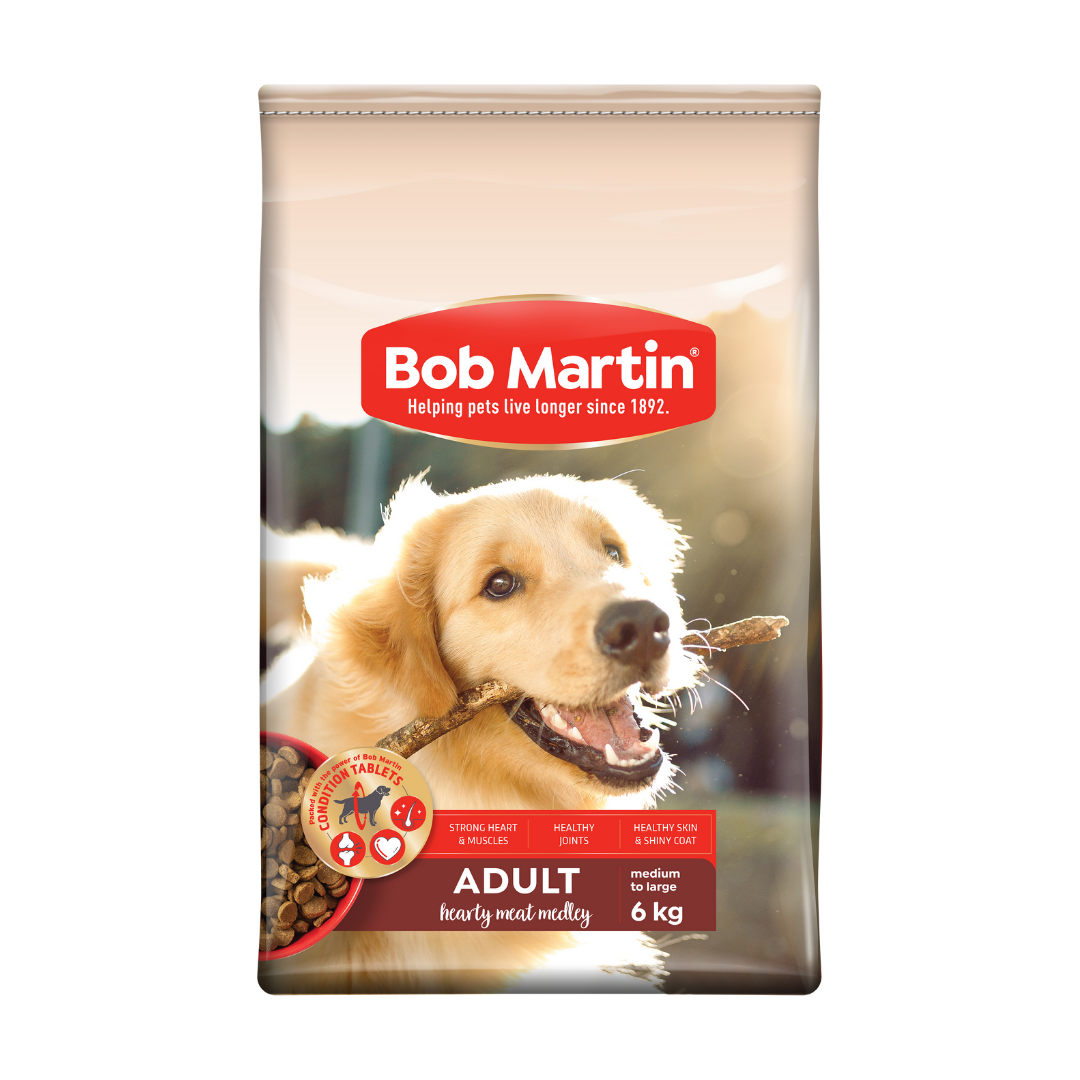 Bob Martin Complete Condition 6 kg Adult Dog Food Hearty Meat Medley ...