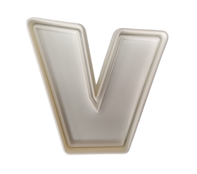 Hubbe Cookie Cutter - Mario Letter V | Shop Today. Get it Tomorrow ...