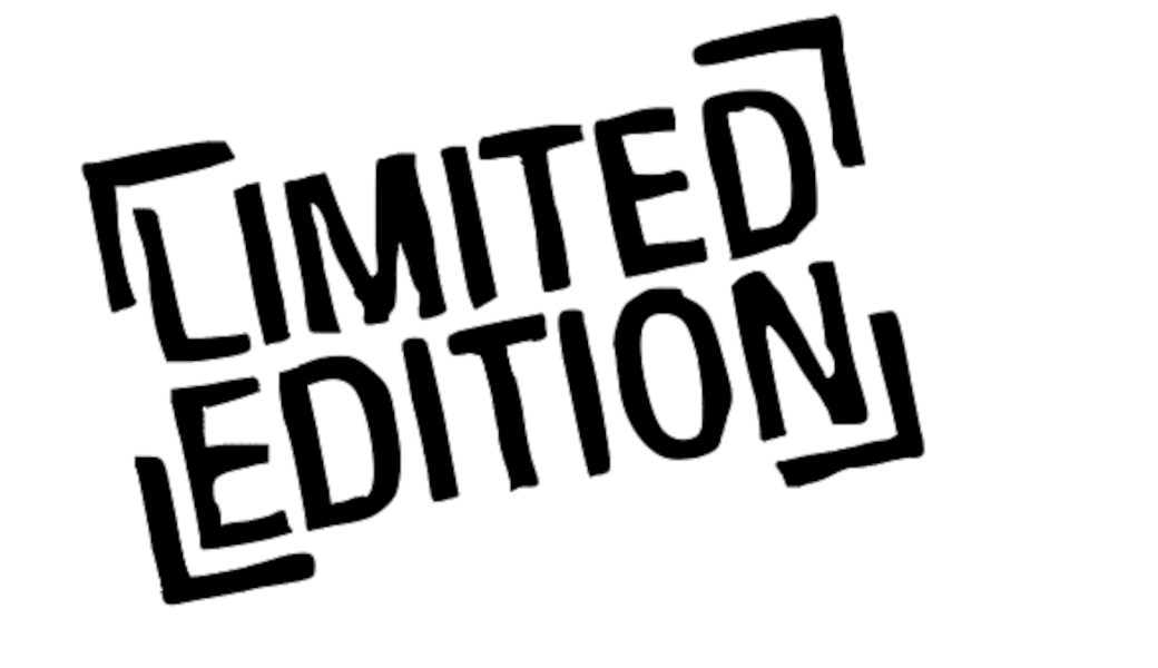 Limited Edition - Vinyl Sticker Black | Shop Today. Get it Tomorrow ...