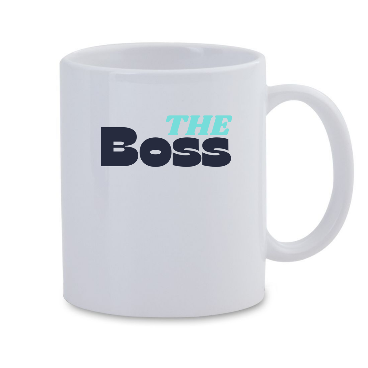 White Ceramic Mug - The Boss | Shop Today. Get it Tomorrow! | takealot.com