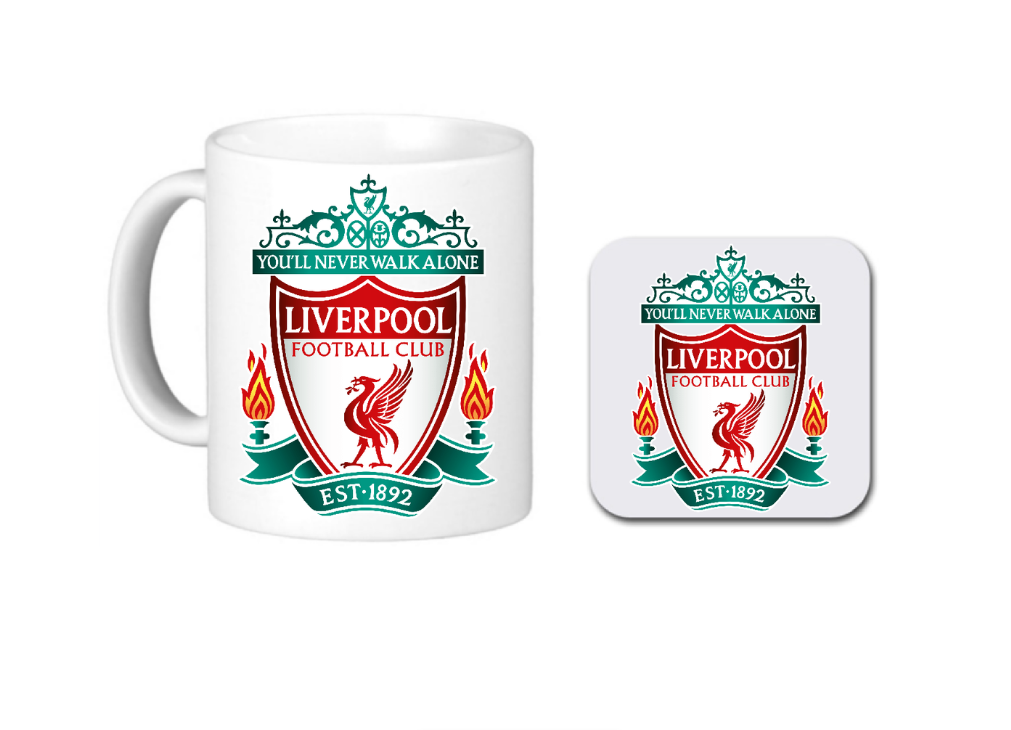 LFC Logo Football Fan Coffee Mug and Coaster | Shop Today. Get it ...