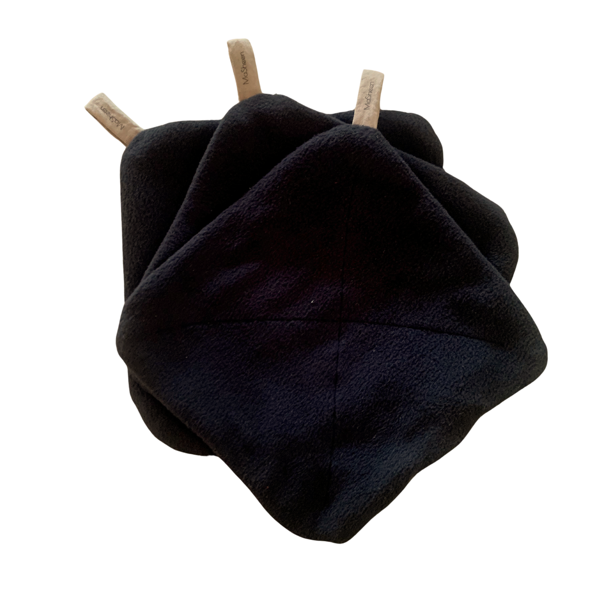 Pack of 3 Black Eco Friendly Micro Fleece 18cm Face Cloths | Shop Today ...