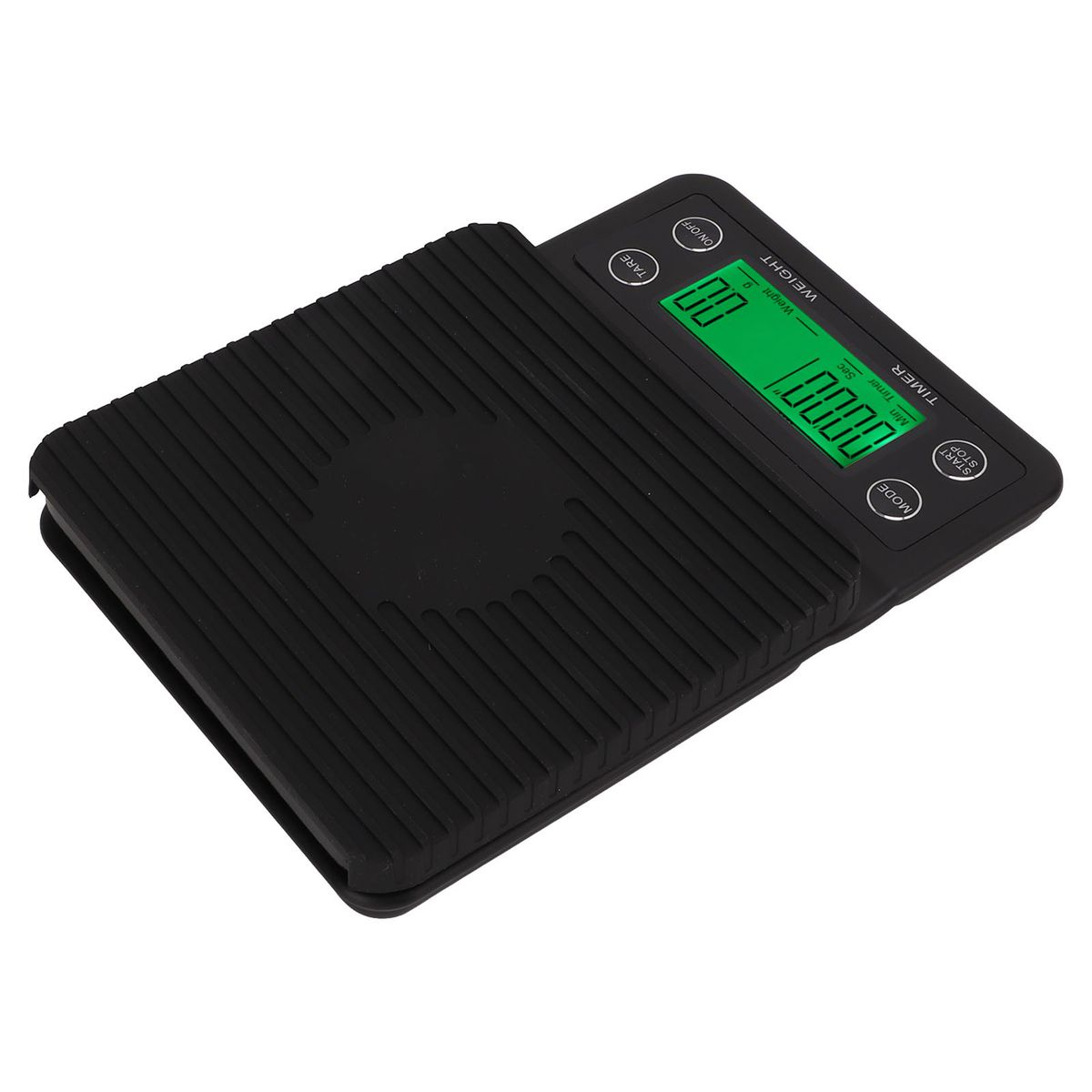 Black Coffee Plastic Digital Kitchen Scale | Shop Today. Get it ...